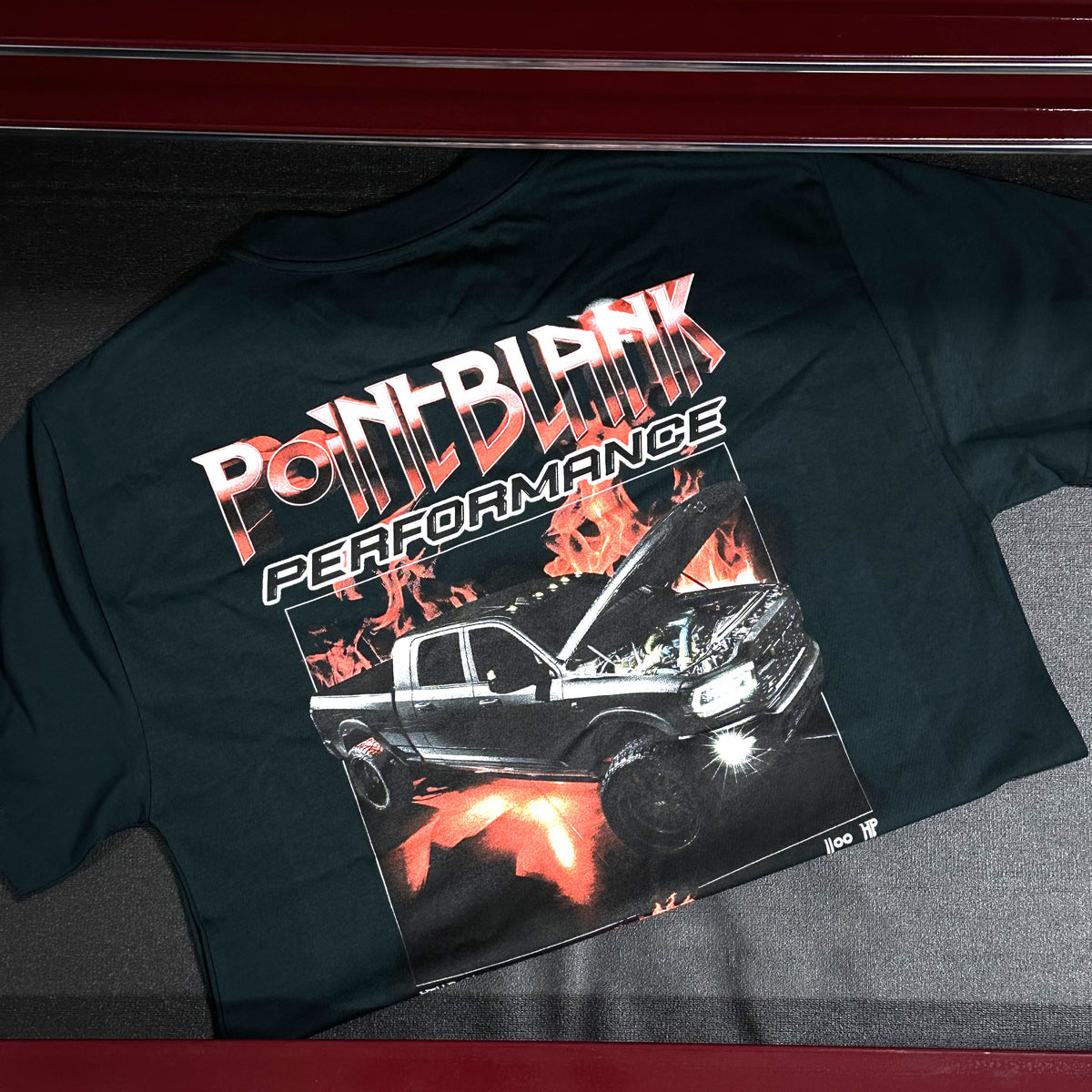 HELLBOY TEE - PINE GREEN – POINTBLANK PERFORMANCE